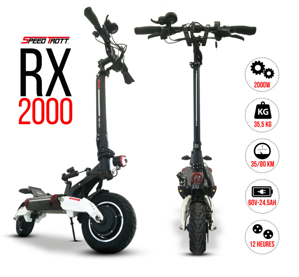 Test des nouvelles SpeedTrott RX-1000 & RX-2000 - chez Click'n'Wheel